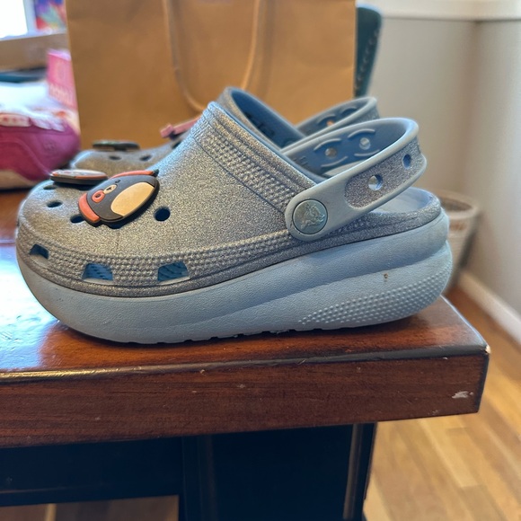 CROCS | Shoes | Wedge Crocs Lots Of Life See Picture Of Tred | Poshmark